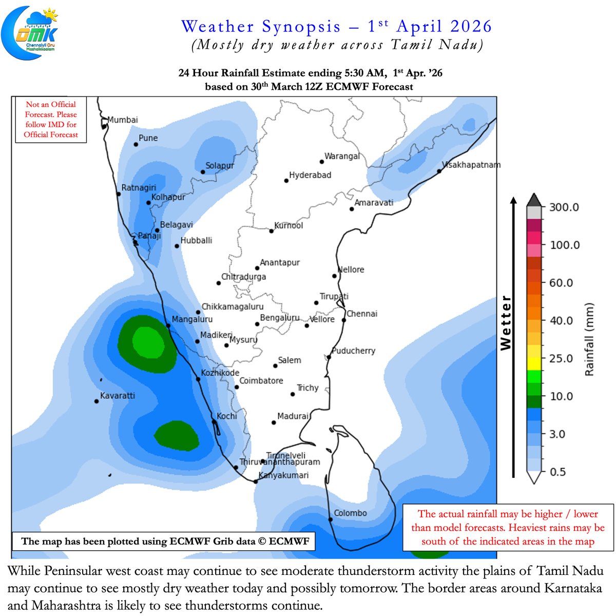 Chennai Rains (COMK) (@ChennaiRains) / Posts / X