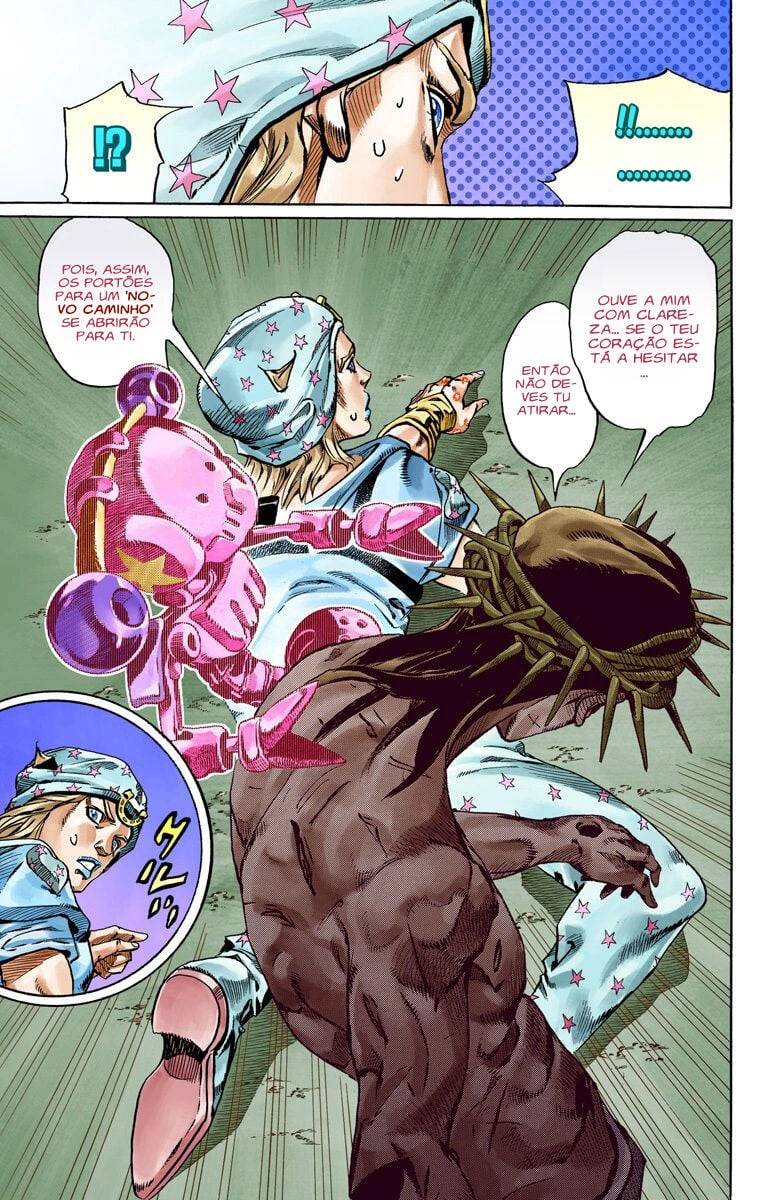 Outro grande quadro icônico de Steel Ball Run que corremos risco de ver ...