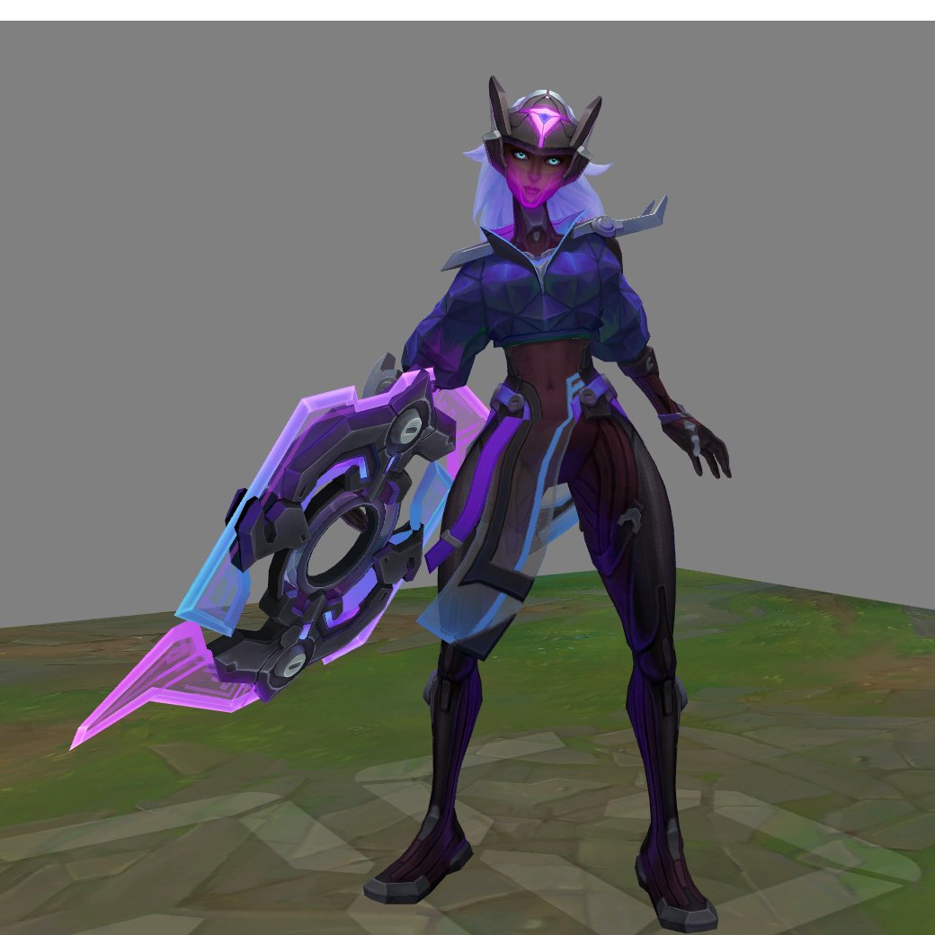 PROJECT: Sivir model in-game