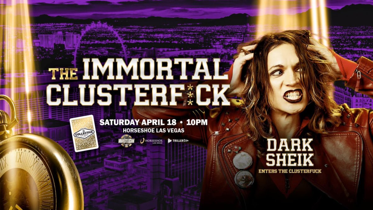 *CLUSTERF*CK UPDATE* 4 More Entrants: MARCUS MATHERS DARK SHEIK CONOR ...