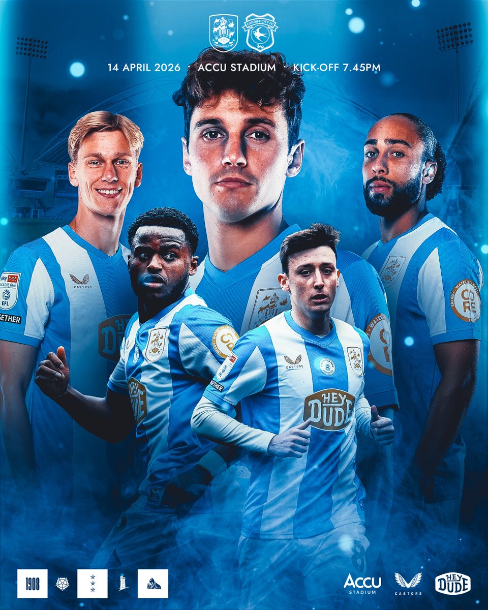 A return to the Accu this evening 👋 UTT 💙 #htafc