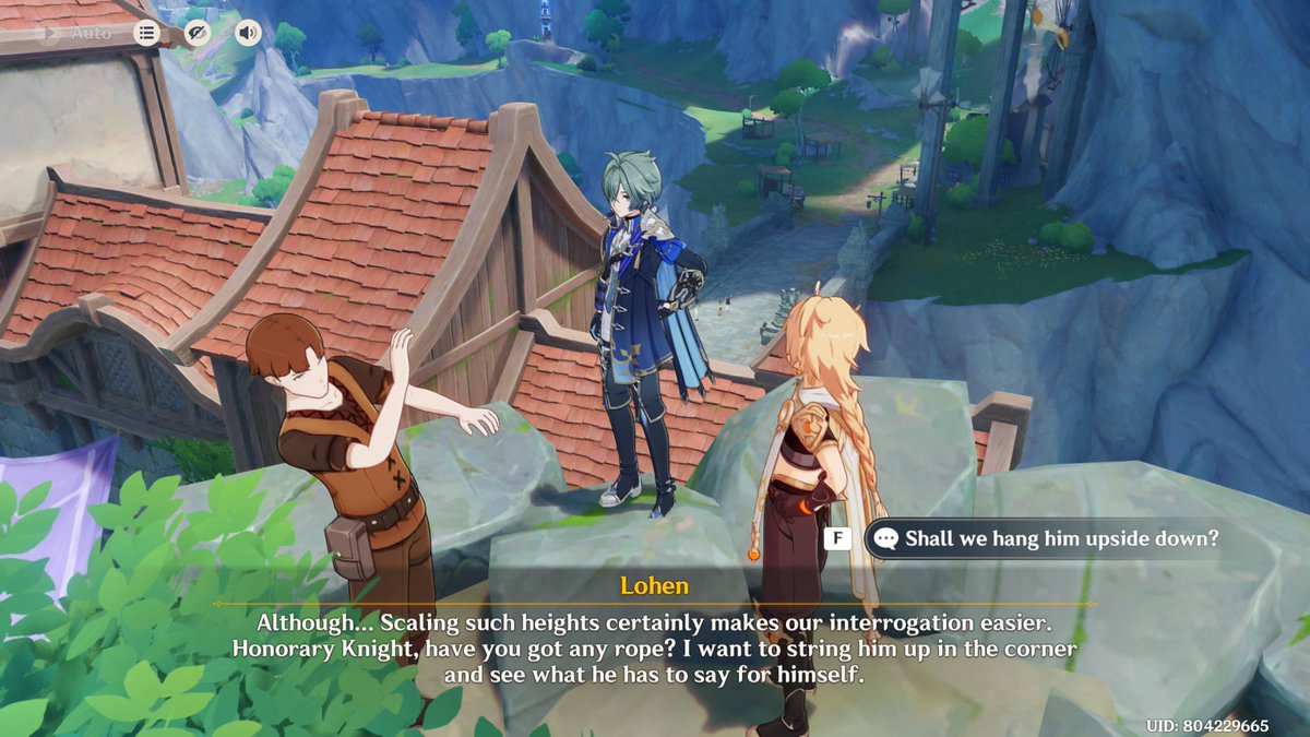 of course the traveler will get along with lohen like mika said. just ...