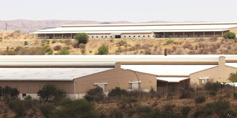 The warehouse structures at the former Ramatex buildings have been sold ...