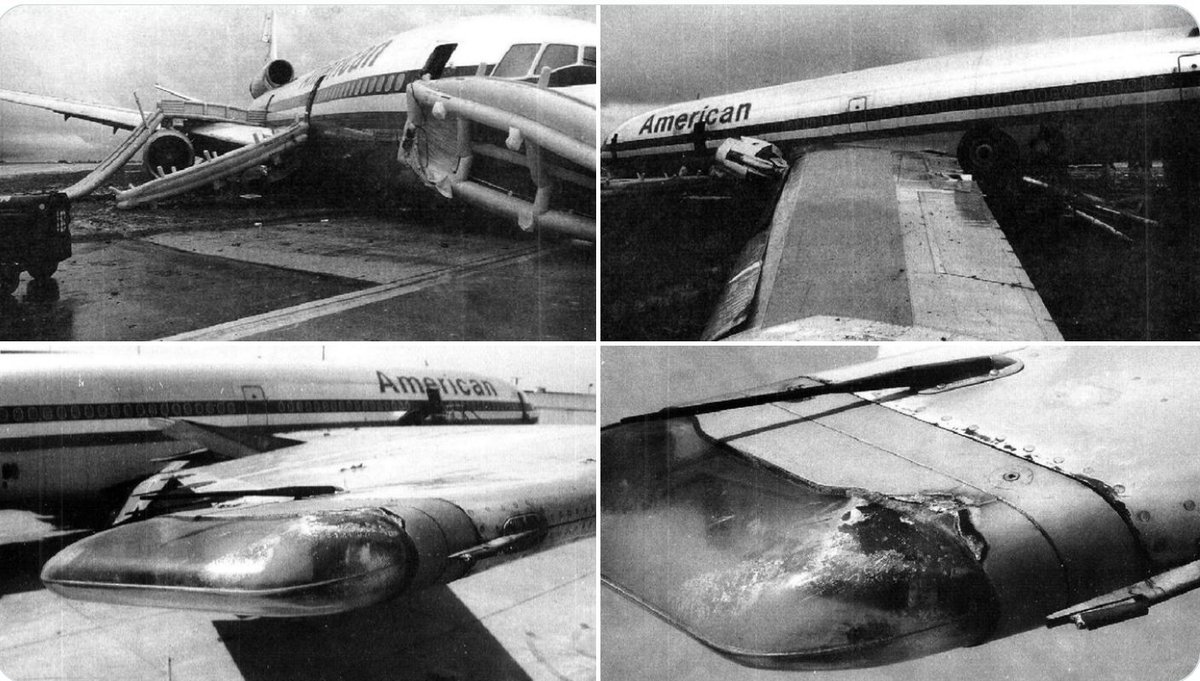 Aftermath footage - This was one of several instances where the DC-10´s ...