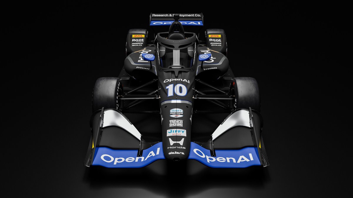 Here's the @OpenAI car with Chip Ganassi Racing this season for Long ...
