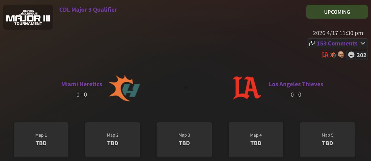 This Week’s @100Thieves Schedule 🚨 A high-stakes week across multiple ...