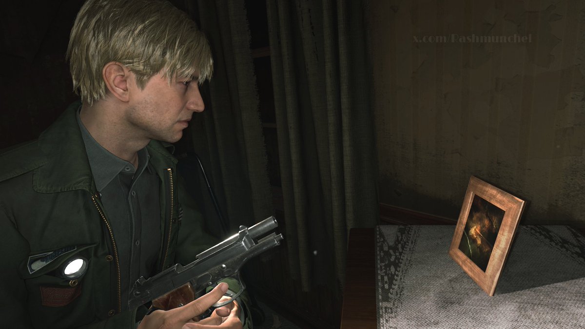 You can find photos of James as a child in Apartment 106 in Woodside ...