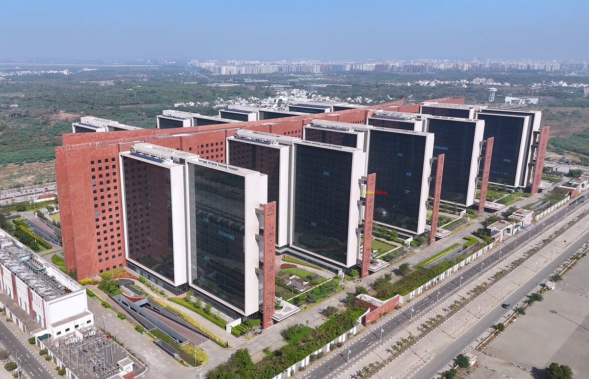 Credit where it is due. This is the world's largest office building ...