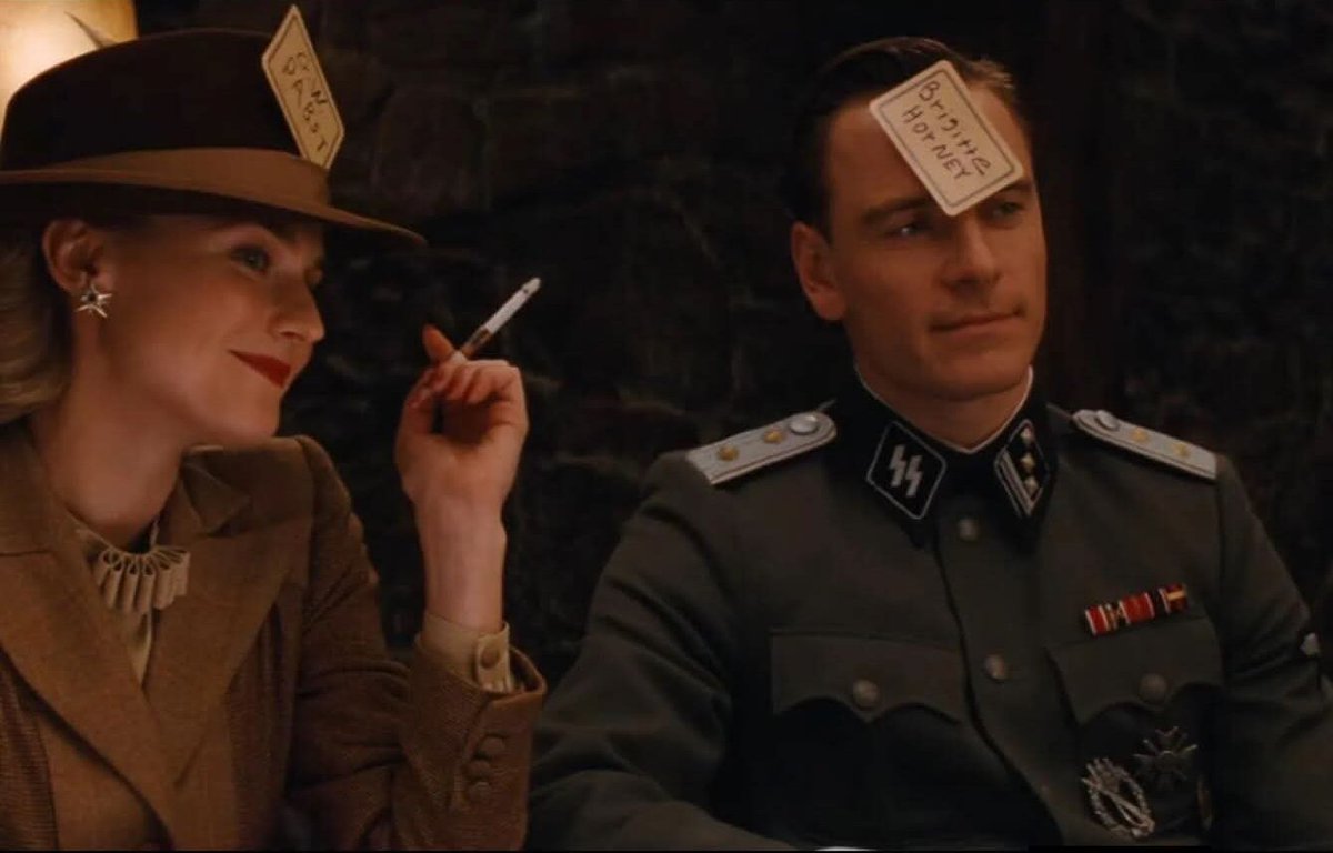 In Inglourious Basterds, the tense tavern scene is packed with small ...