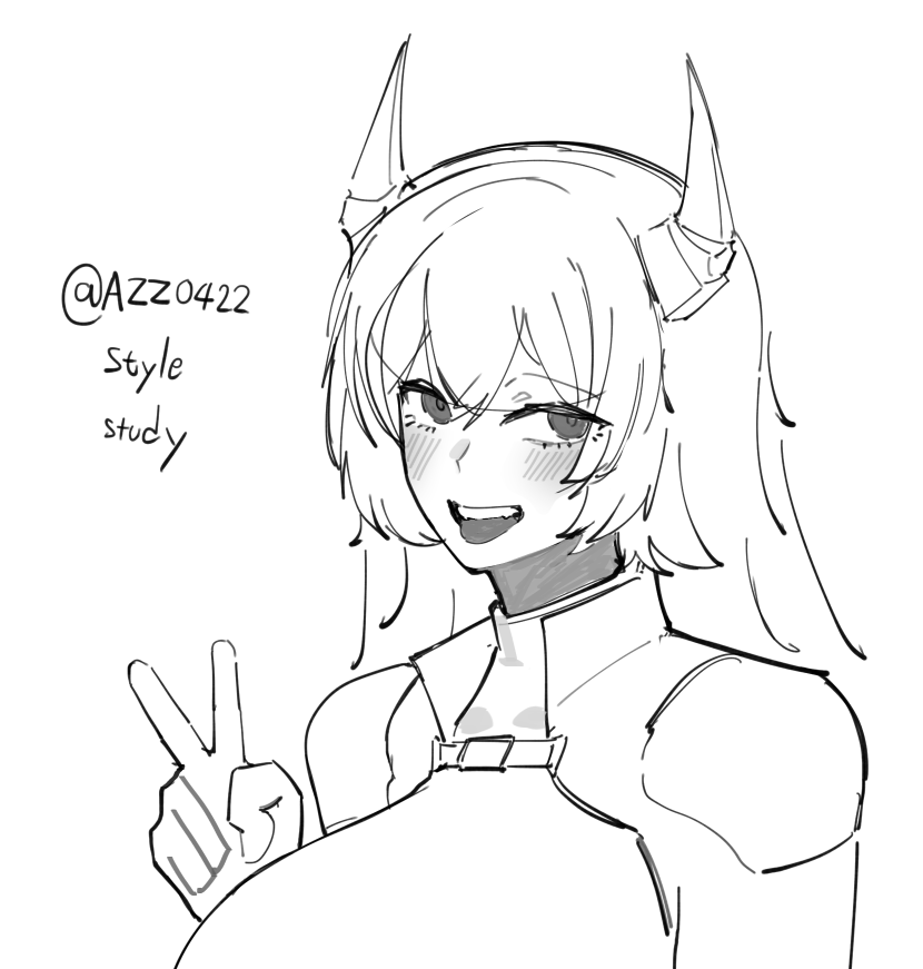 the way AZZ sensei draw eyes really sparks something in me So I try ...