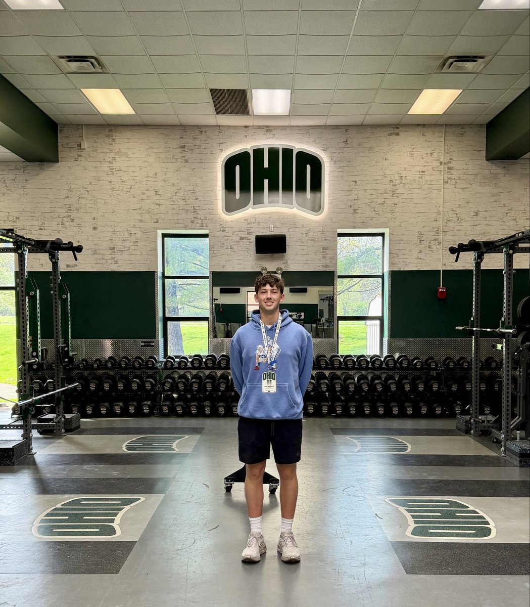 Great day back at @OhioFootball Always appreciate the time with ...