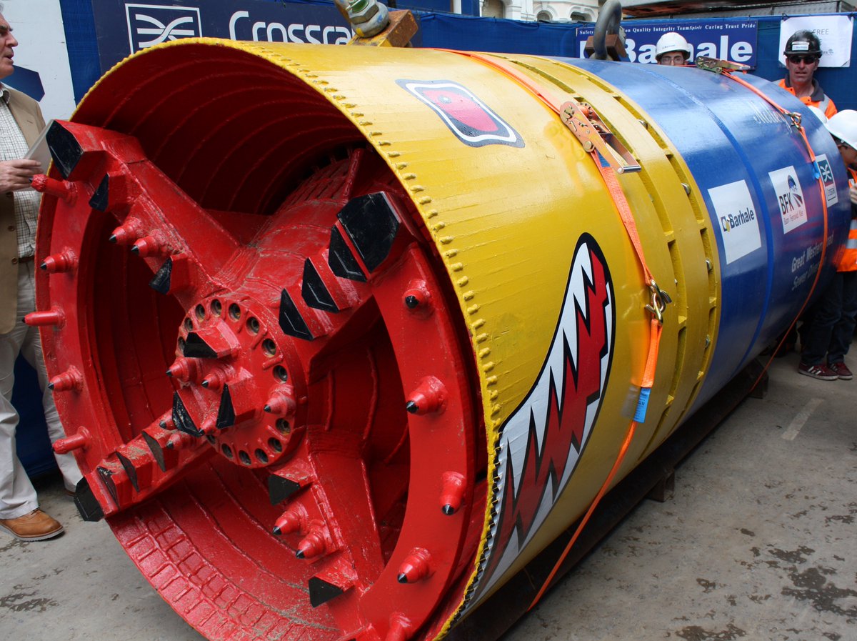 Tunnelling Boring Machines (TBMs) These massive, purpose built machines ...