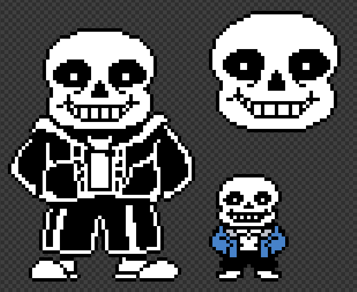 I love the 1-Up Sonic head thing and wanted to make an Undertale ...