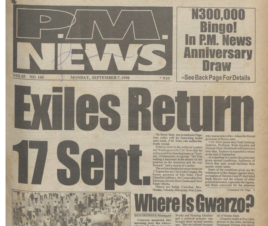 @Seal_60team @AbdulMahmud01 “Exiles Return Sept 17:” “No fewer than 10 ...
