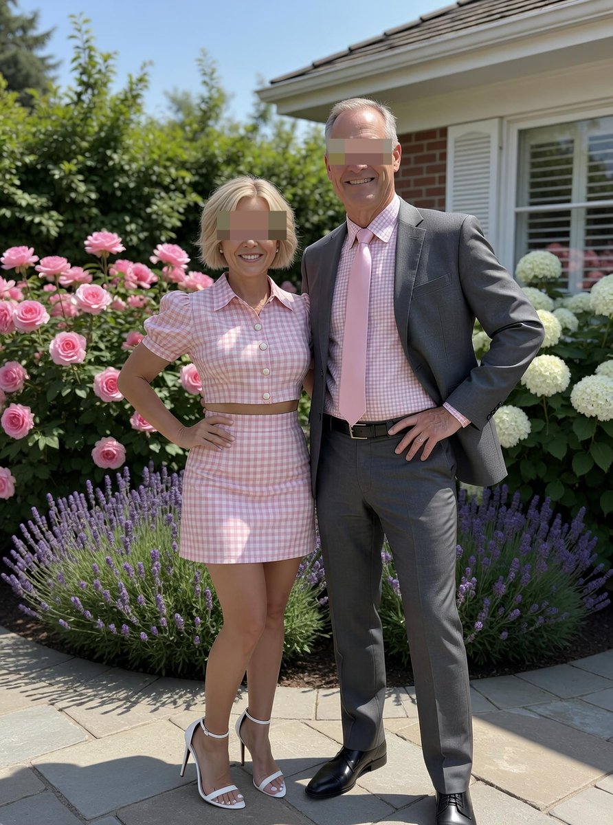 We are ready for church!! Then lunch!! Happy Easter you all of you ...