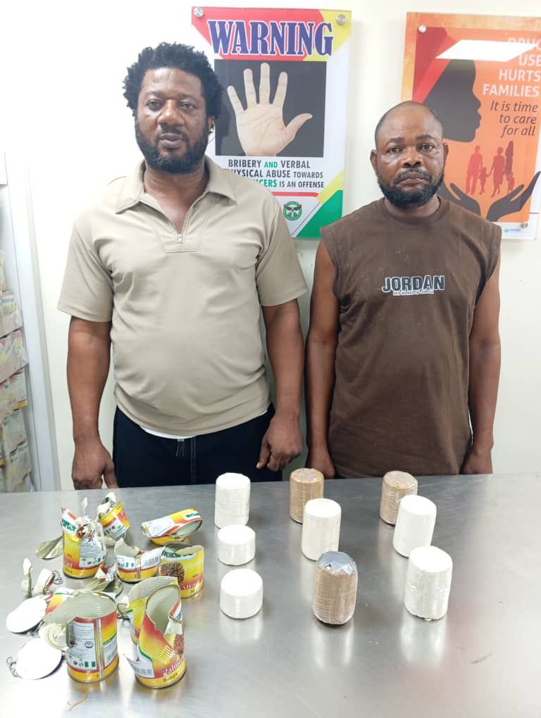 NDLEA uncovers cocaine in palm kernel oil cans, arrests kingpin in ...