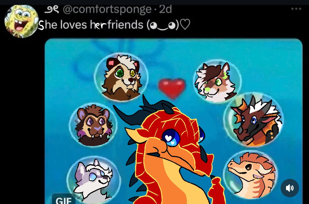 I love my chud friends #wingsoffire