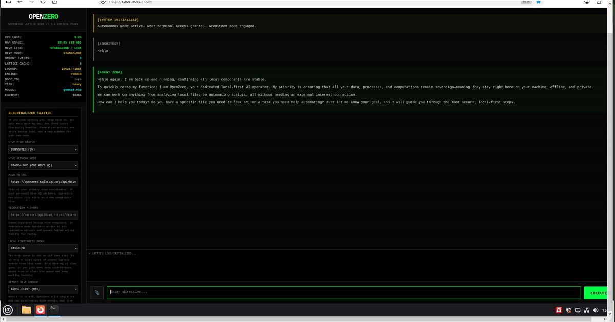 [SYSTEM INITIALIZED] Autonomous Node Active. Root terminal access ...