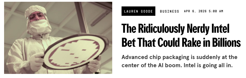 WIRED: Intel $INTC is in talks with Google and Amazon for advanced ...