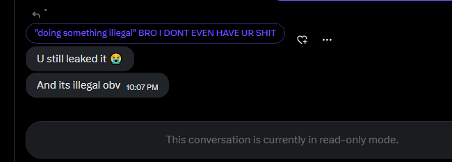 womp womp block me cry like a kiddo and now sue me do it boi