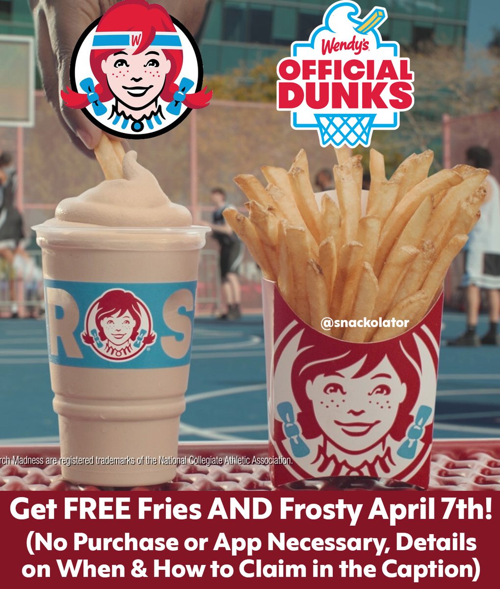 Get FREE Fries and a Frosty from Wendy's TOMORROW - no purchase or app ...