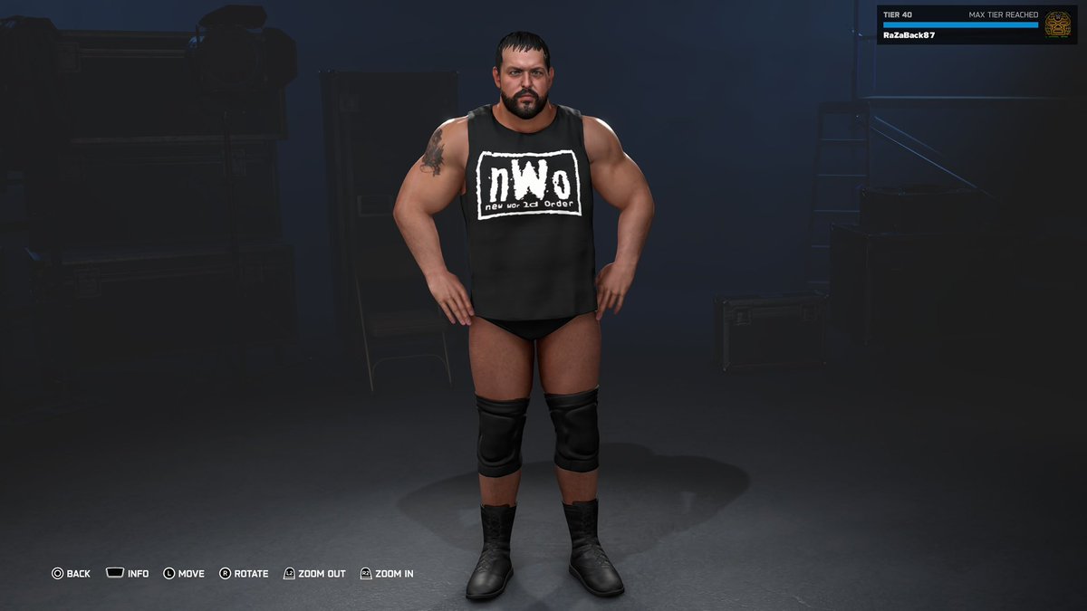 Big show updated with second attire 2002 nwo