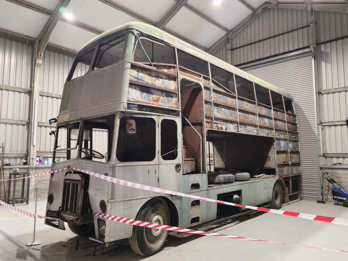 Preserved Dartford Tunnel Cycle Bus based on a Ford Thames Trader ...