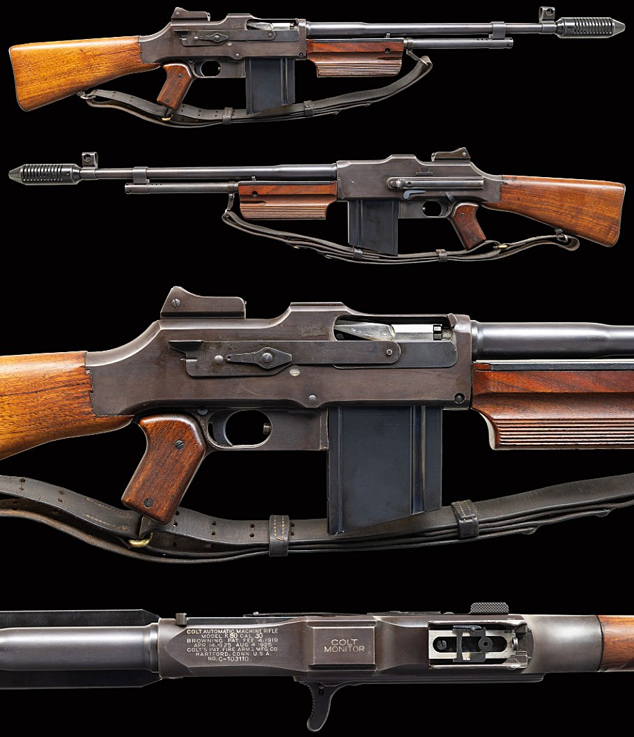 Colt R80 Monitor 30-06 machine gun