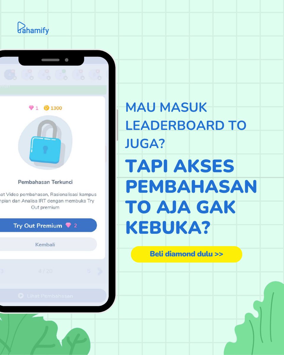 Rahasia masuk leaderboard TO UTBK Pahamify 😁 https://t.co/jANhAK540Y