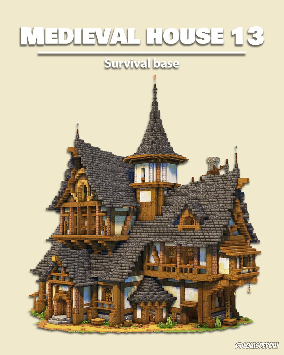 A medieval house, number 13. Would you live in this house? # ...