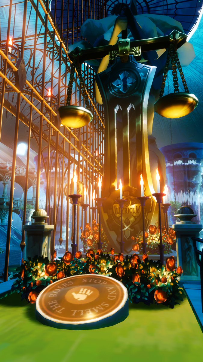 A Tranquil Hall In The Moonlight VRChat World : Guilty Gear - Royal ...