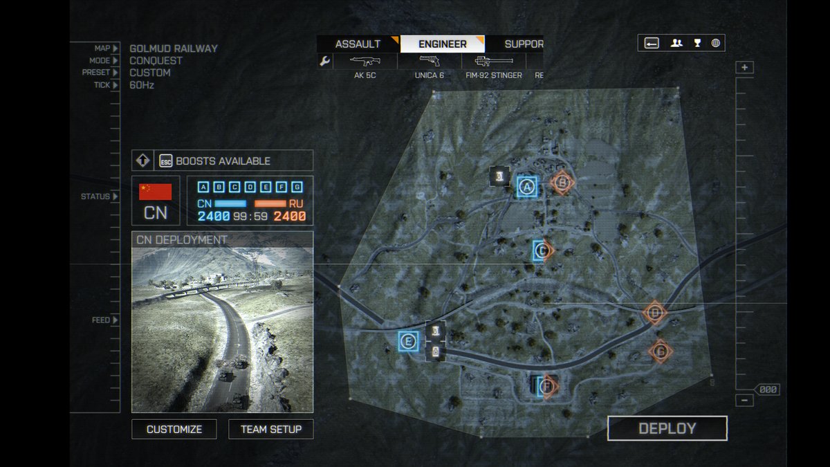 @onebattlefield You're comparing Spectator/AIRSPACE to actual infantry ...