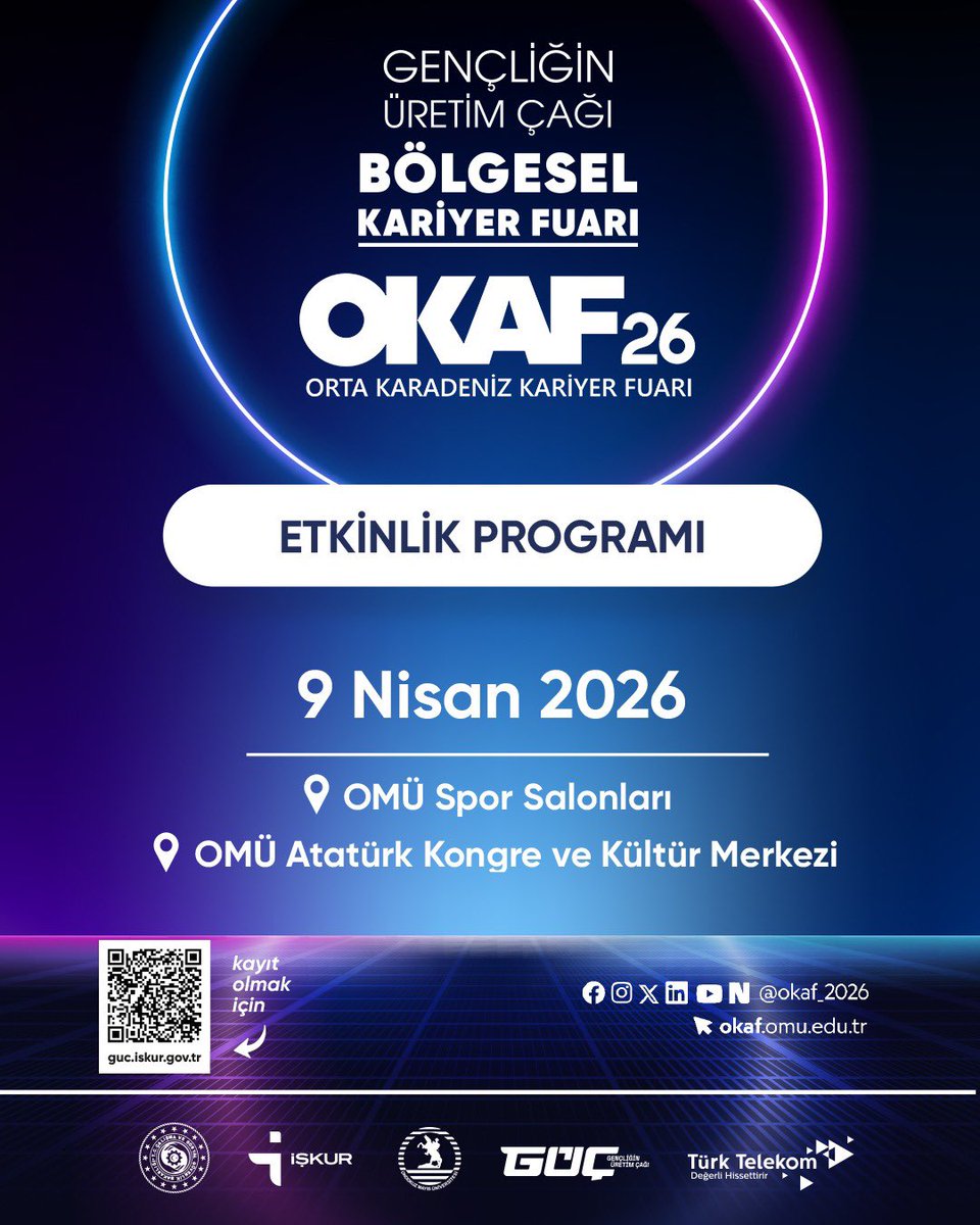 OKAF'26 ikinci gün programı yayında... Kayıt sonrası e-posta adresinize ...
