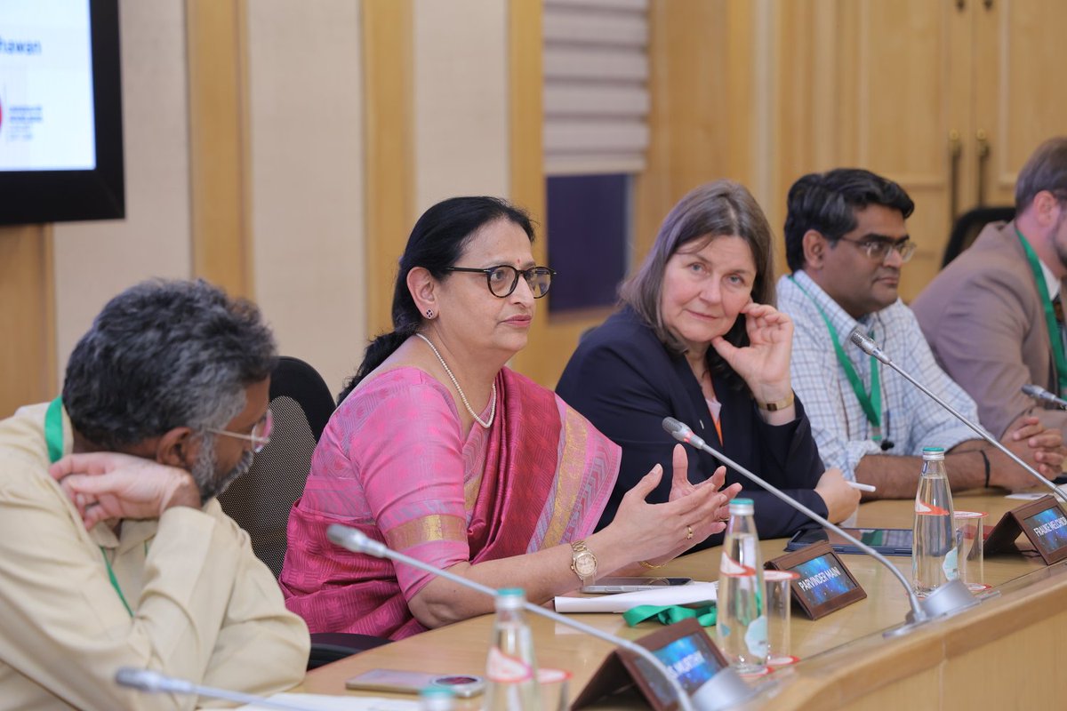 Scientific Secretary Dr. Parvinder Maini joined the India-Germany Panel ...