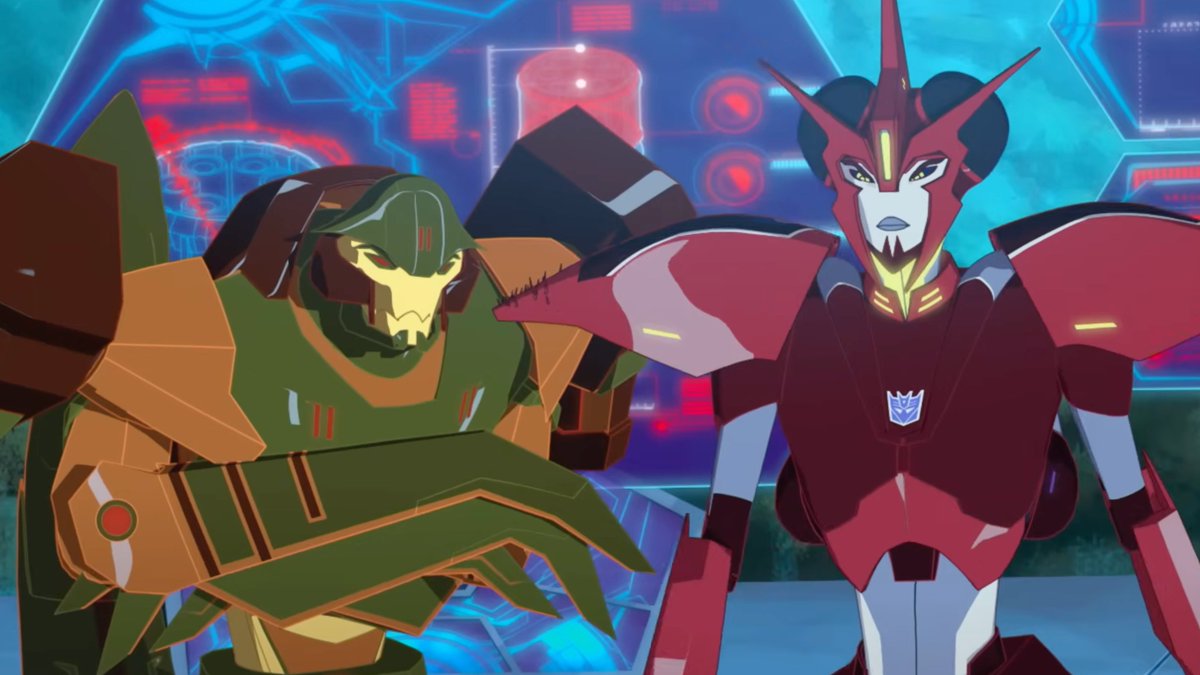 And there they are, Glowstrike & Scorponok. Honestly, they're the main ...