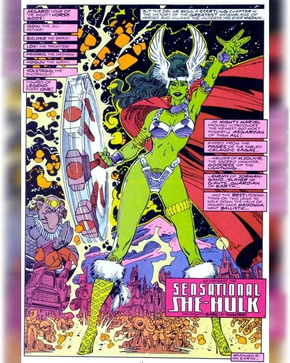 "The Mighty Babe of Thunder!" Sensational She-Hulk #50 (V1; 1993 ...