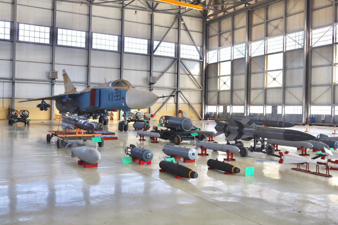 / SU-24MK2 / Algerian Su-24MK2 and its armament suite - Anti radiation ...