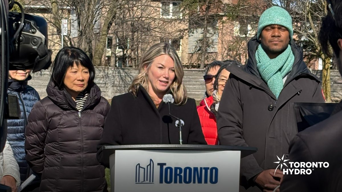 Today, we joined @mayoroliviachow and the @cityoftoronto to announce an ...