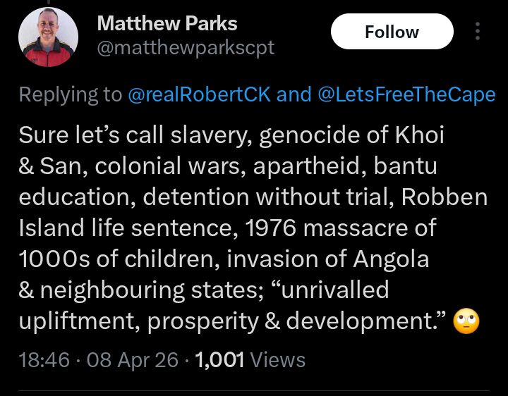 176 students died in the 1976 Soweto uprising. When someone casually ...