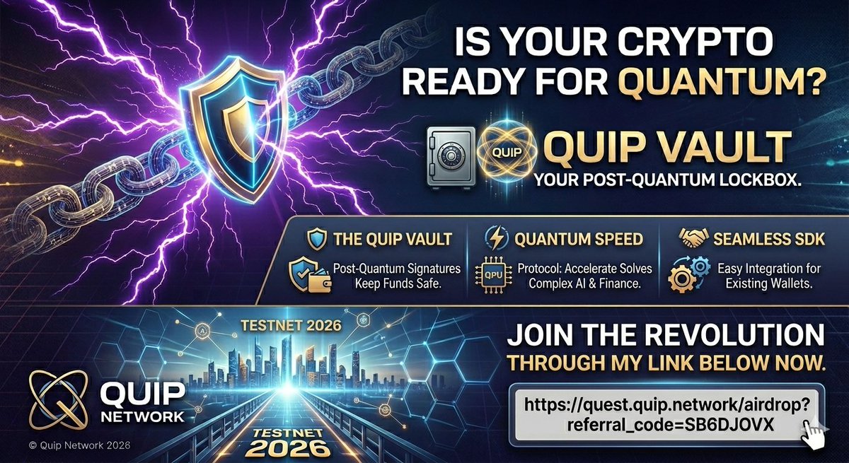 Quantum computers are coming for your crypto. Are your wallets ready? 🛡 ...