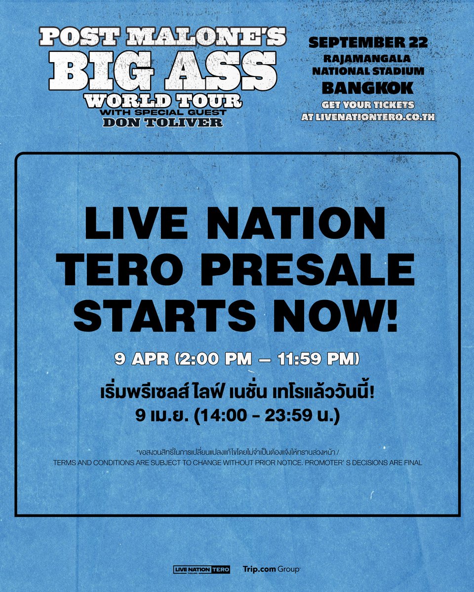 Live Nation Tero (@livenationth) / Posts / X