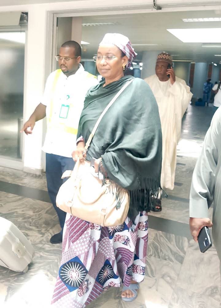 Just in: Her Excellency, Senator A'ishatu Dahiru Binani, has arrived in ...
