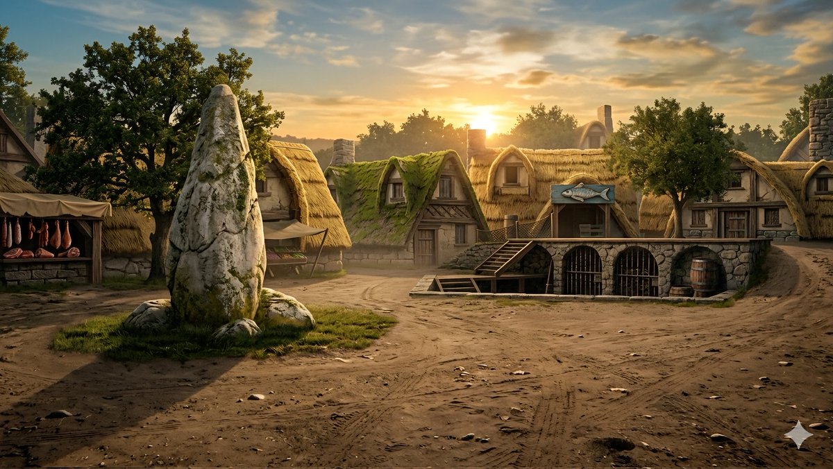 Решил переделать локации из новеллы "Far Beyond The World" под ...
