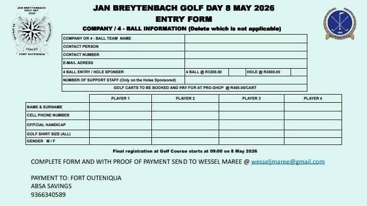 Please support this day to celebrate the legacy of Col Jan Breytenbach ...
