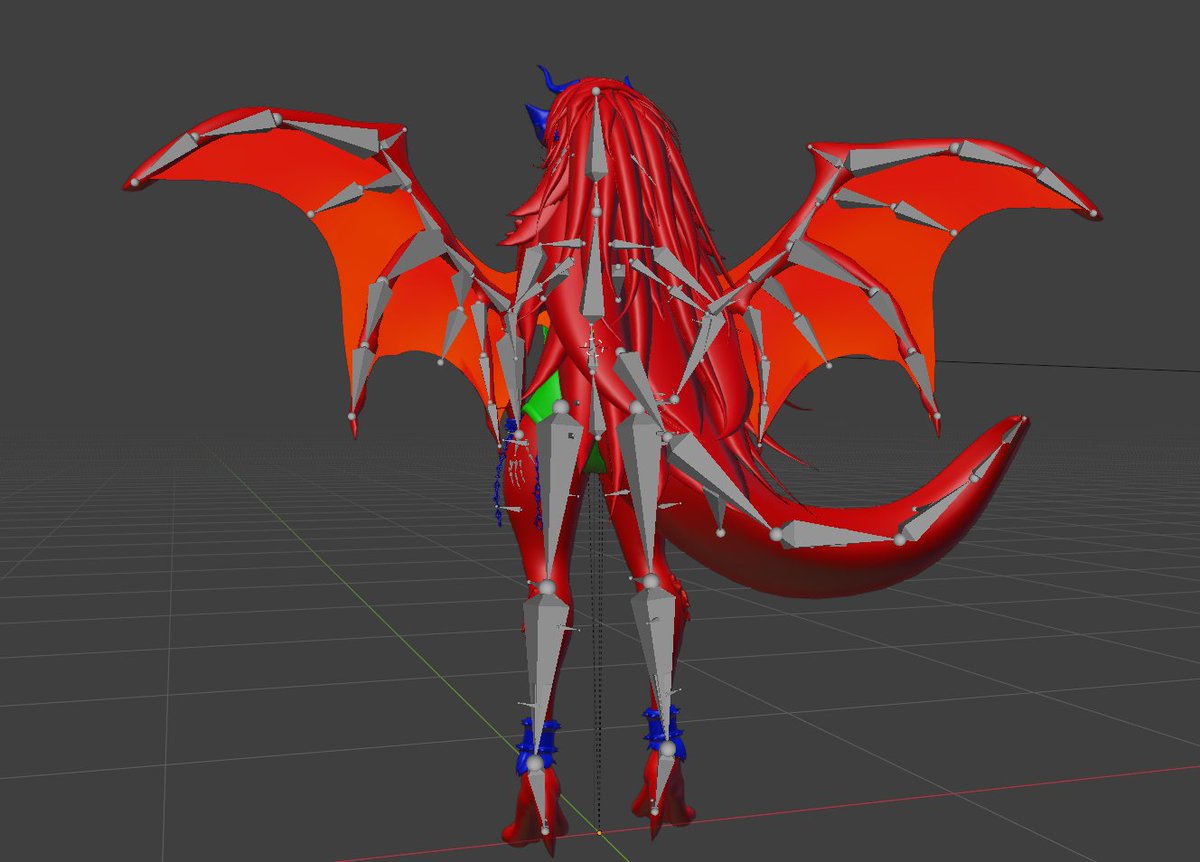 Wip on the rigging for @HIddenartists98 and my Zentraya fan model Ive ...