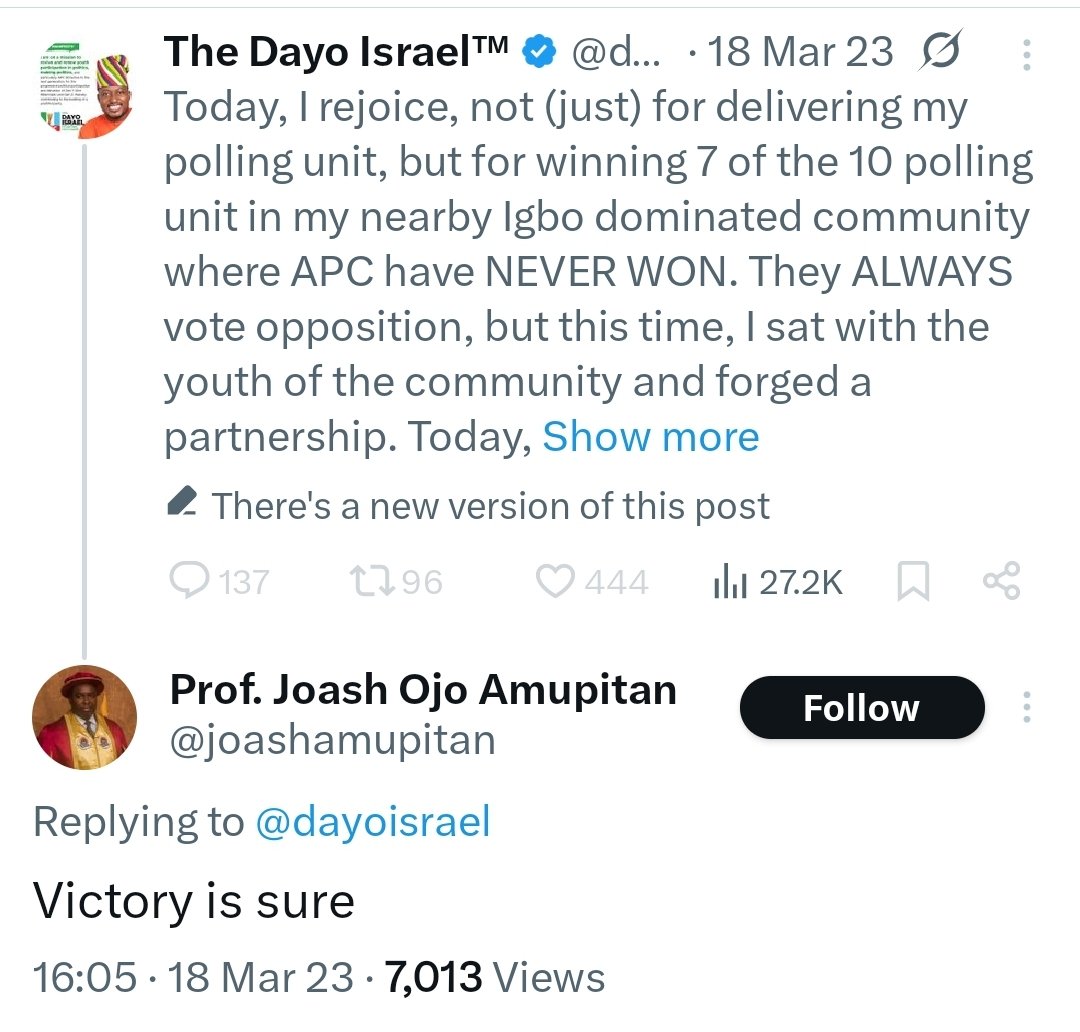 @novieverest Nigga is an APC member. He's also an ethnic bigot, joining ...