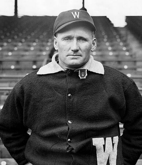"Walter Johnson was great big sort of pitcher, with hands that came ...