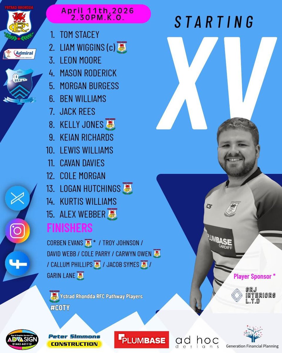 YSTRAD RHONDDA RFC (@YstradRFC) / Posts / X