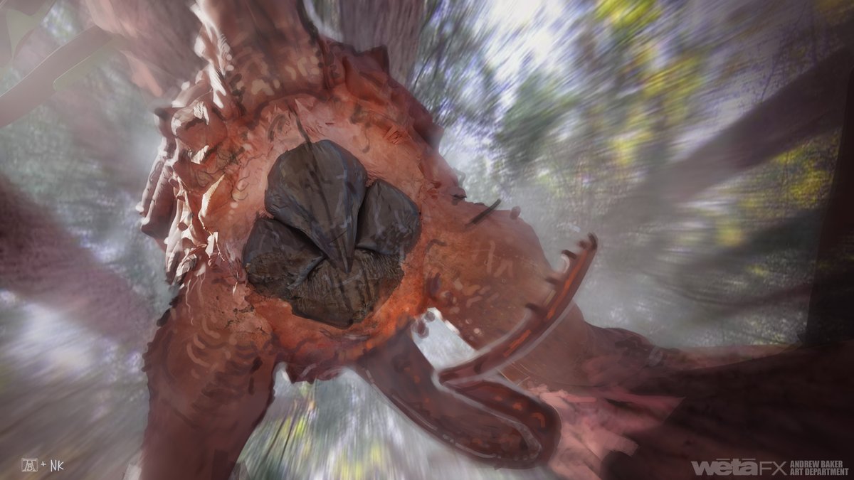 Luna Bug concept art by Andrew Baker for 'Predator: Badlands' (2025).