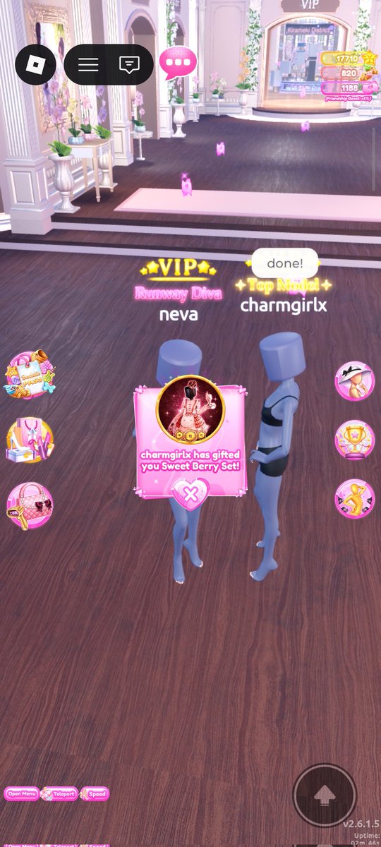 won a dti sweet berry set giveaway from @charmgirlxx thank you so much ...